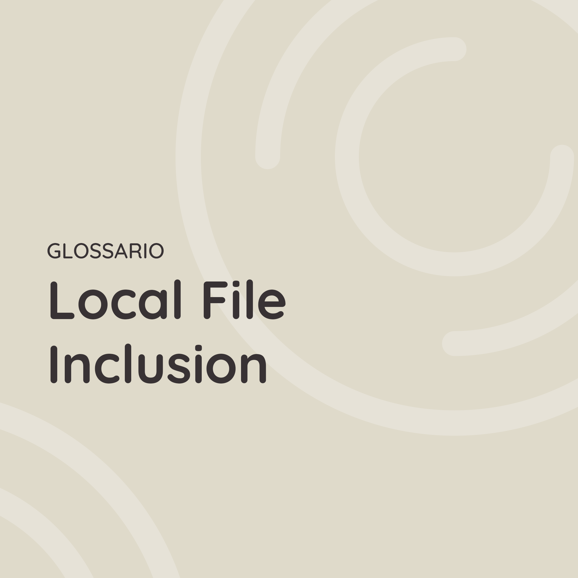Local File Inclusion - Studio Consi